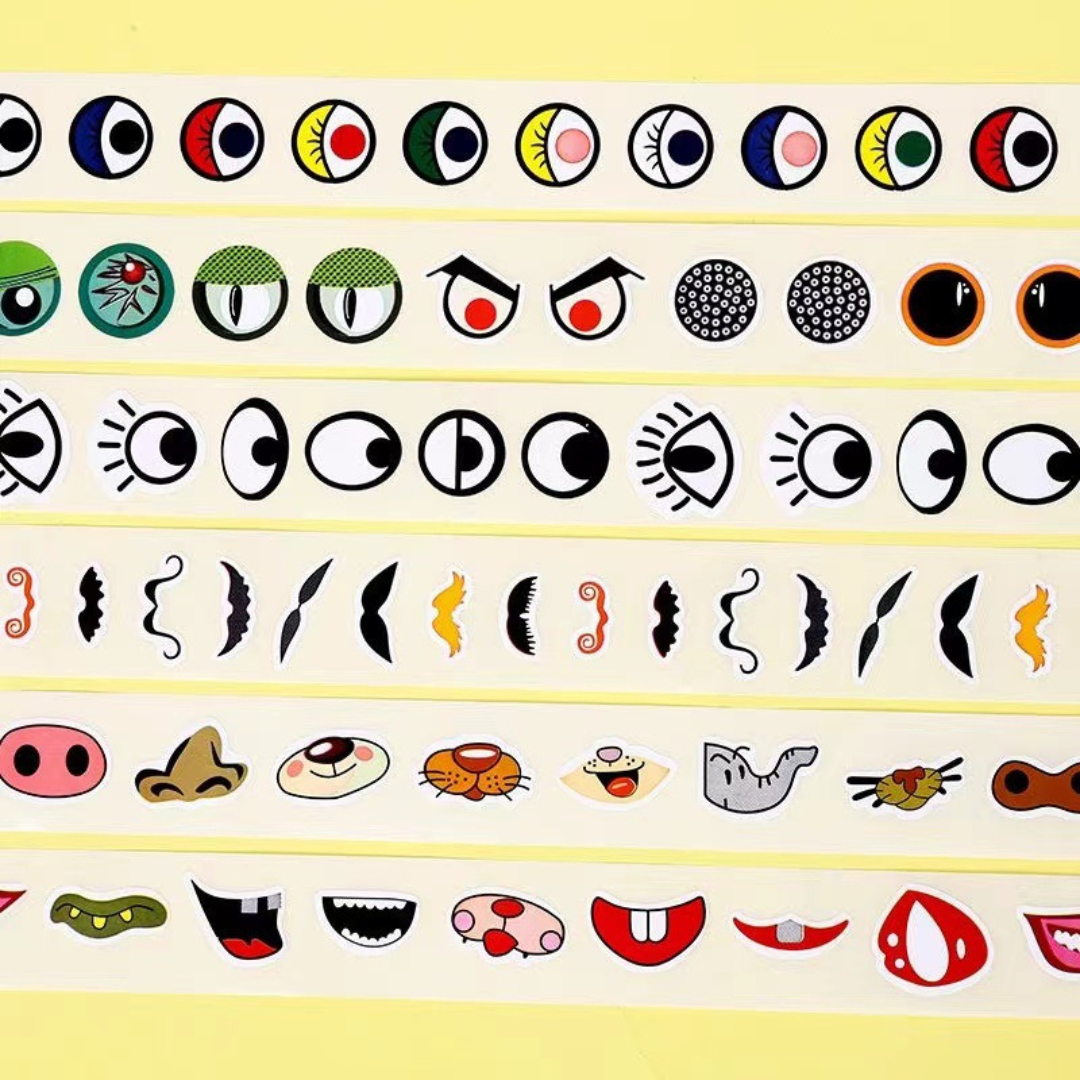 Googly Eyes Adhesive Pack 1000 Tape Roll – HAPPY GUMNUT