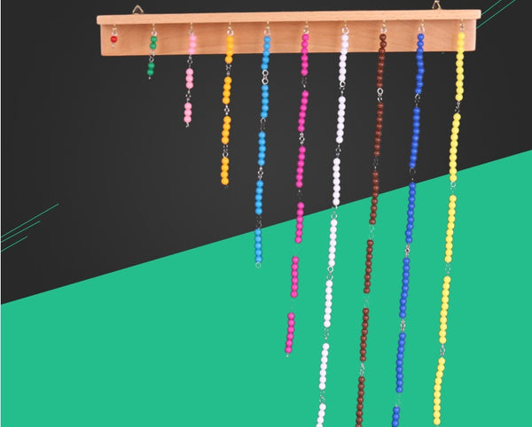 Montessori Mathematics Counting Short Bead Chains Frame – HAPPY GUMNUT