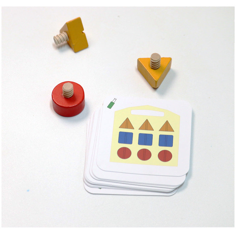 Montessori Wooden Bolt and Nut Busy Board – HAPPY GUMNUT