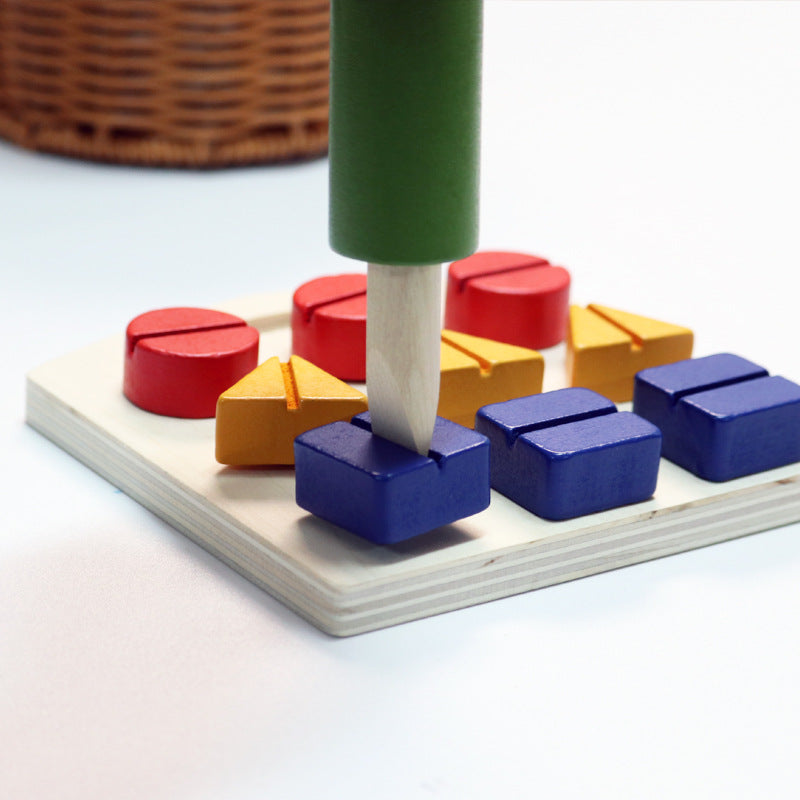 Montessori Wooden Bolt and Nut Busy Board – HAPPY GUMNUT