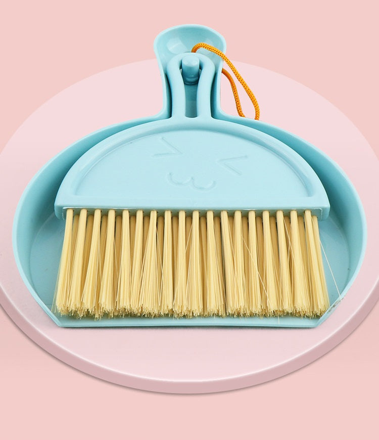 Wooden Sweeper Dustpan Mop Duster Brush Cleaning Kit with Hanger ...